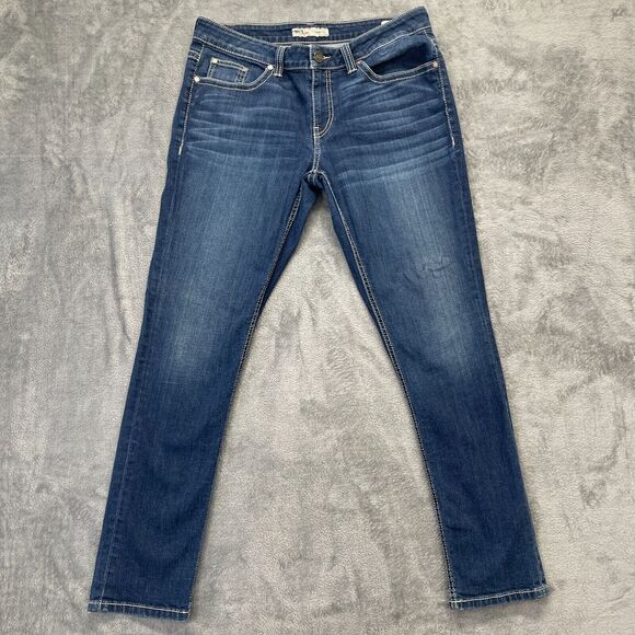 BKE | Jeans | Buckle Bke Jeans Womens Size 32r Dark Blue Harper Bootcut ...